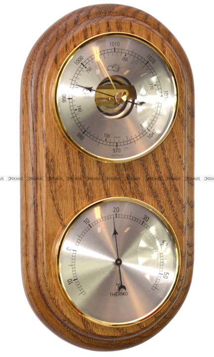 Barometr Termometr TFA OWAL2D-N-BT-01-CD4 - 26x14 cm Dąb | | sklep :: e ...