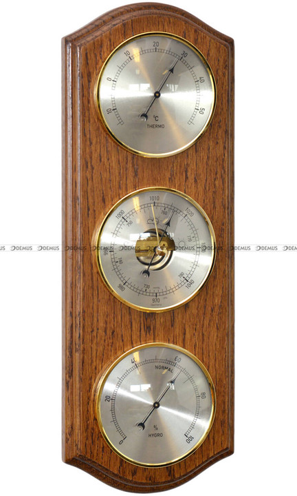 Barometr Termometr Higrometr TFA Robert2-N-01-CD4 - 14x38 cm Dąb ...